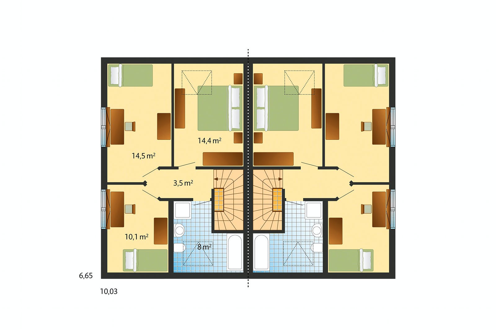 Billund Doppelhaus von Danhaus Deutschland