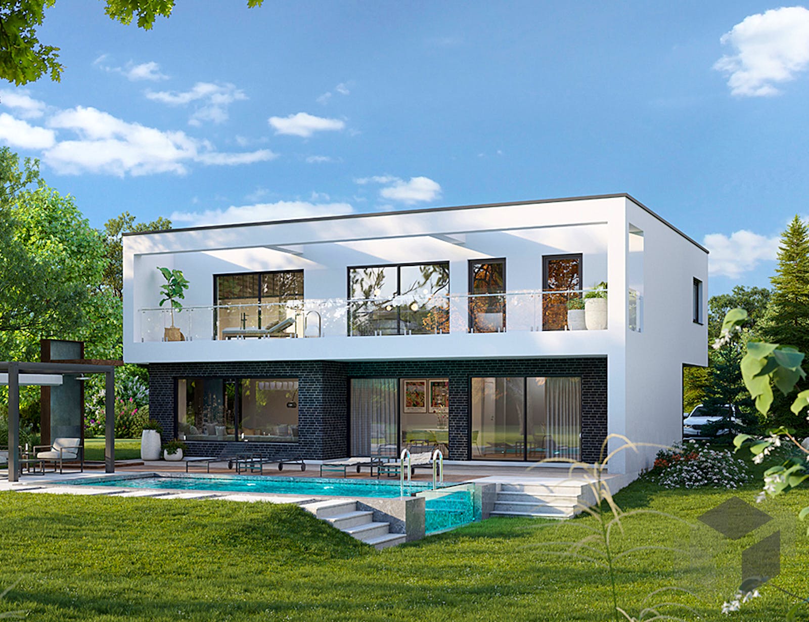 Concept Design 245 edition Einfamilienhaus von FAVORIT Massivhaus