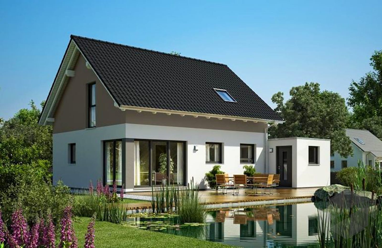 ARCHITEKTENHAUS LOOP CLASSIC Einfamilienhaus von Kern-Haus Chemnitz
