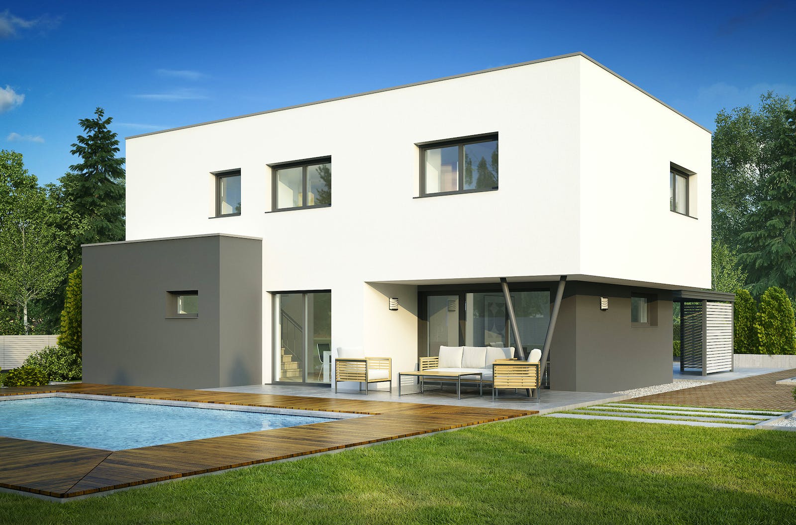 Cubushaus Delecta von Wimberger auf Massivhaus.de